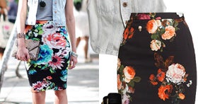 How To Wear Florals - Flower Print Pants