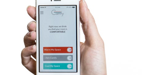 Control The Office Thermostat With The App Comfy