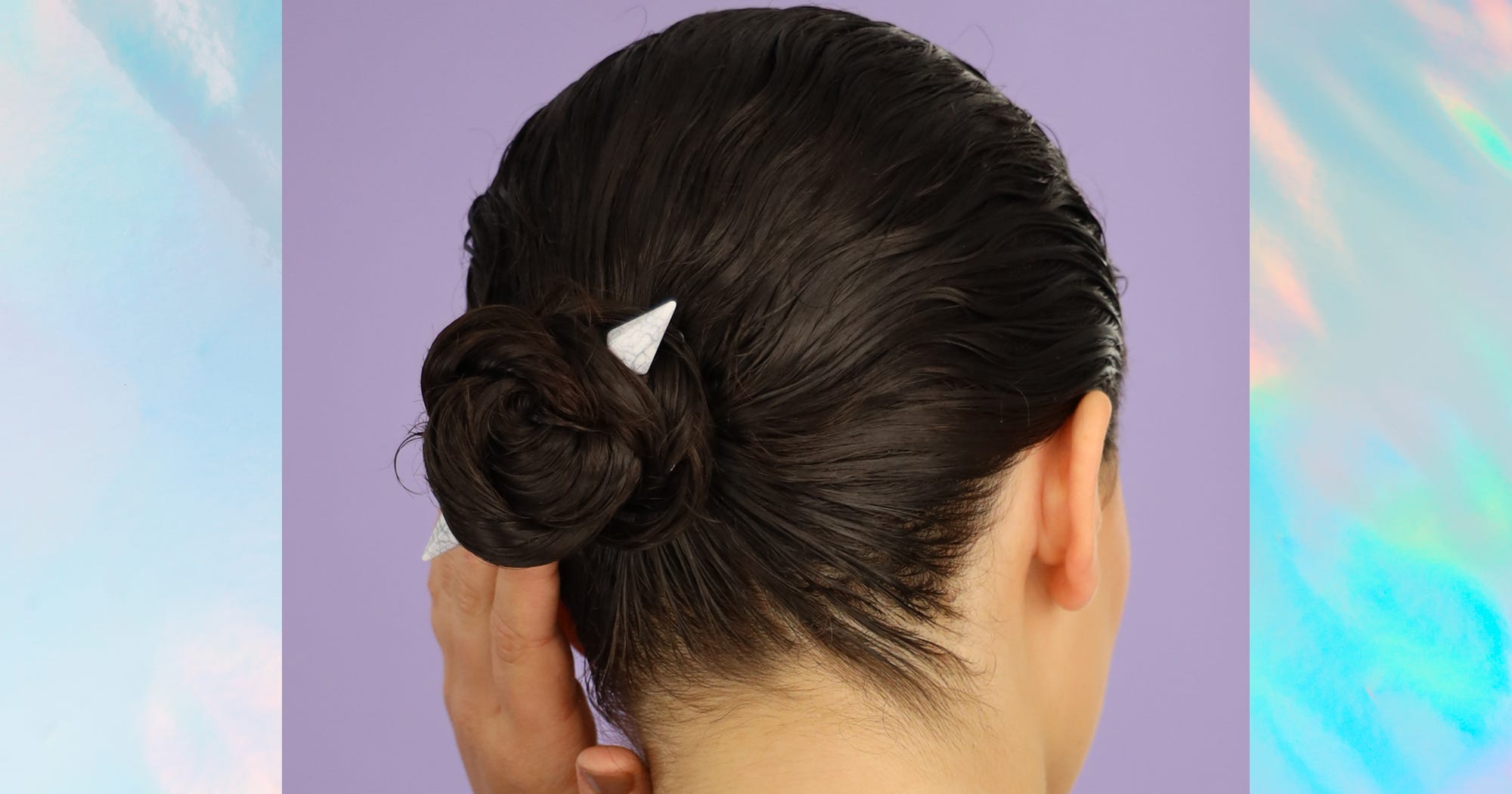 How To Style A Low Ballerina Bun, Hair Tutorial