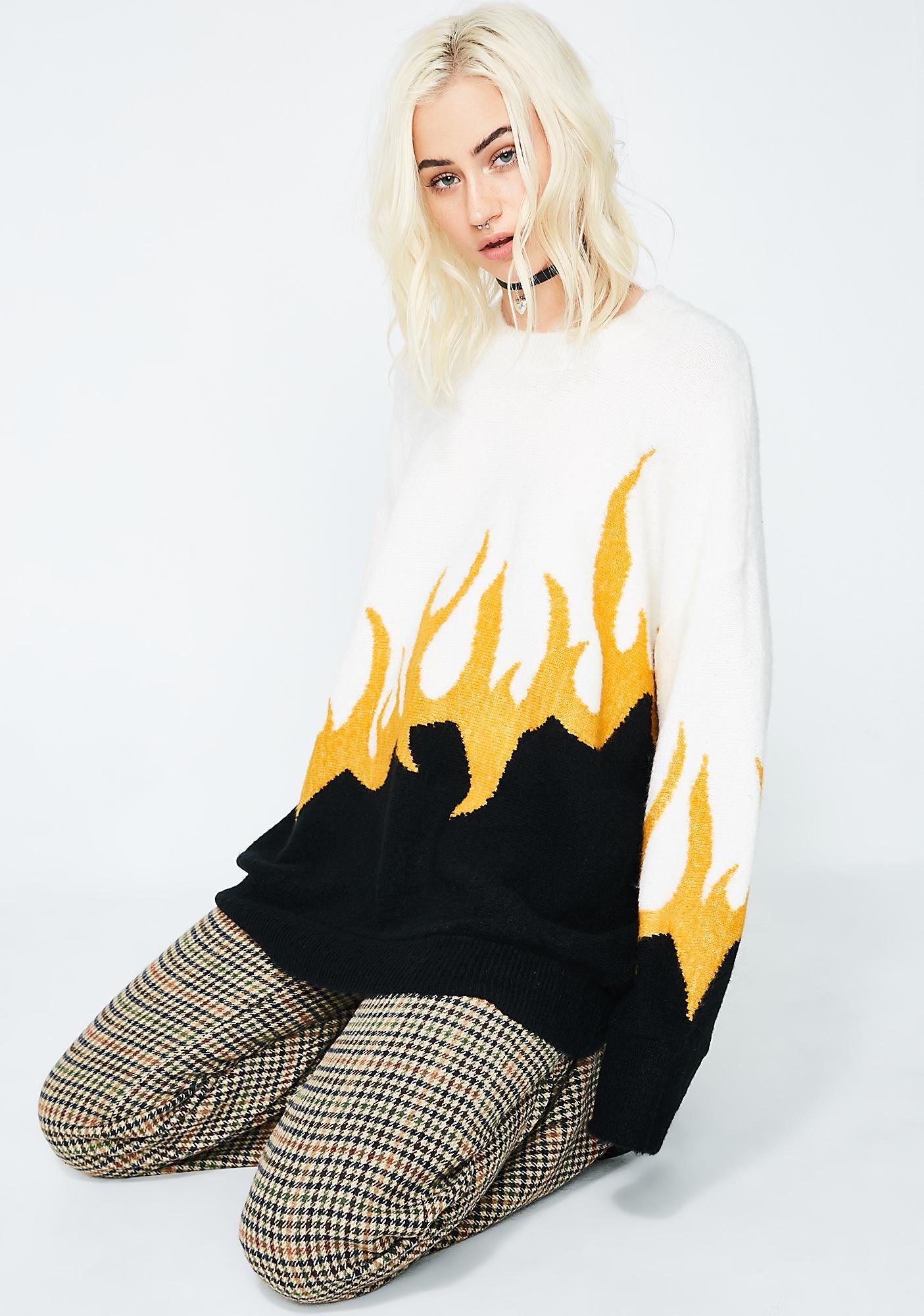 WILDFOX + Fired Up Hex Sweater