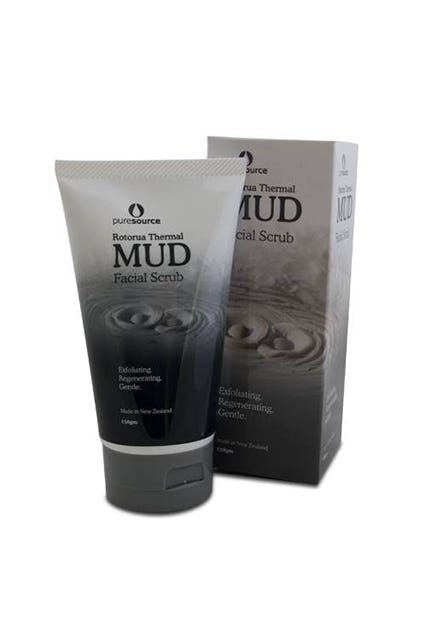 Pure Source + Rotorua Thermal Mud Facial Scrub