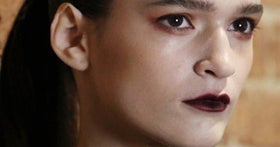 Dark Lipstick Neo-Goth Makeup Tutorial