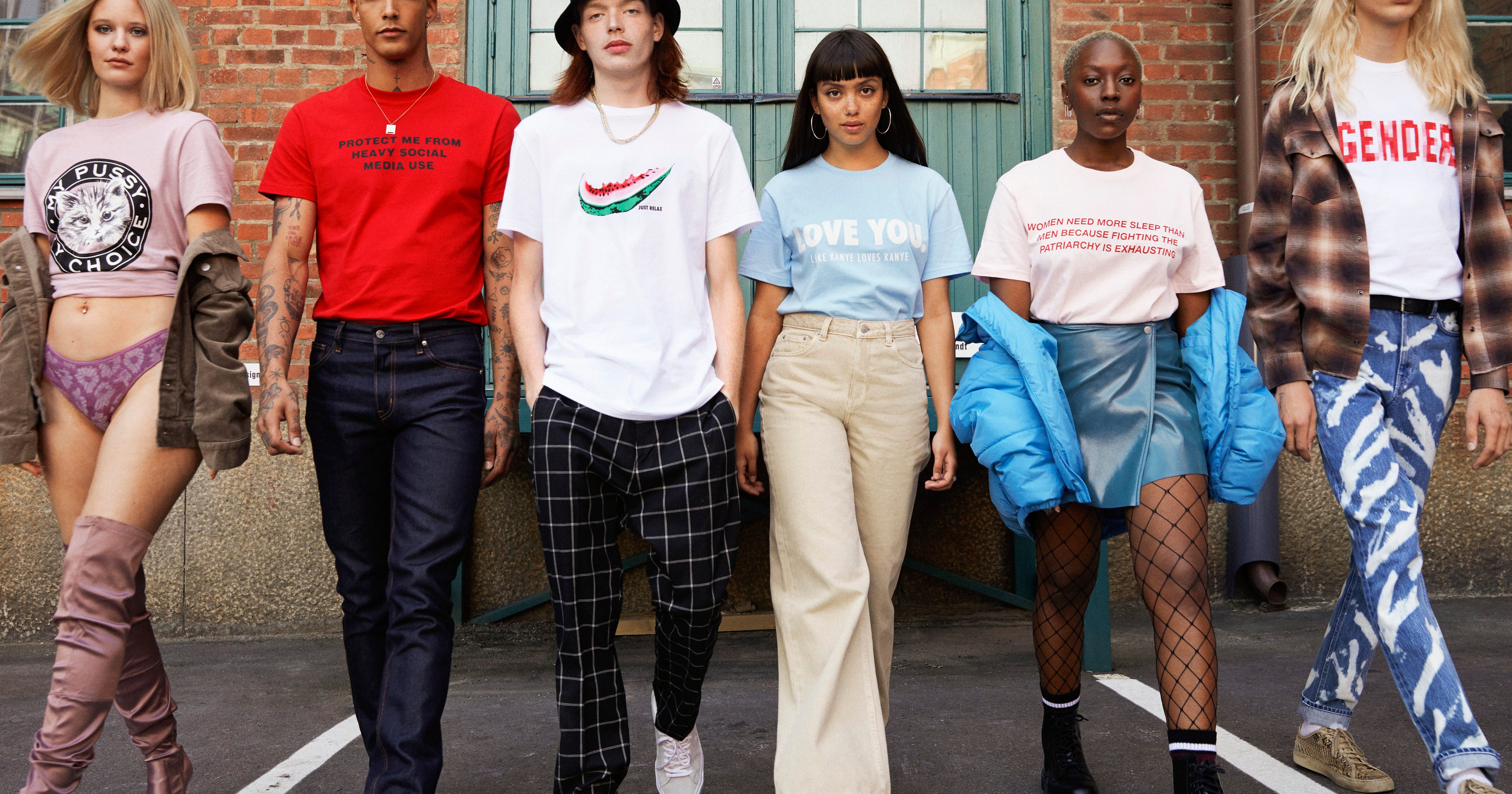 Weekday launcht neue T-Shirt Kollektion mit Statements
