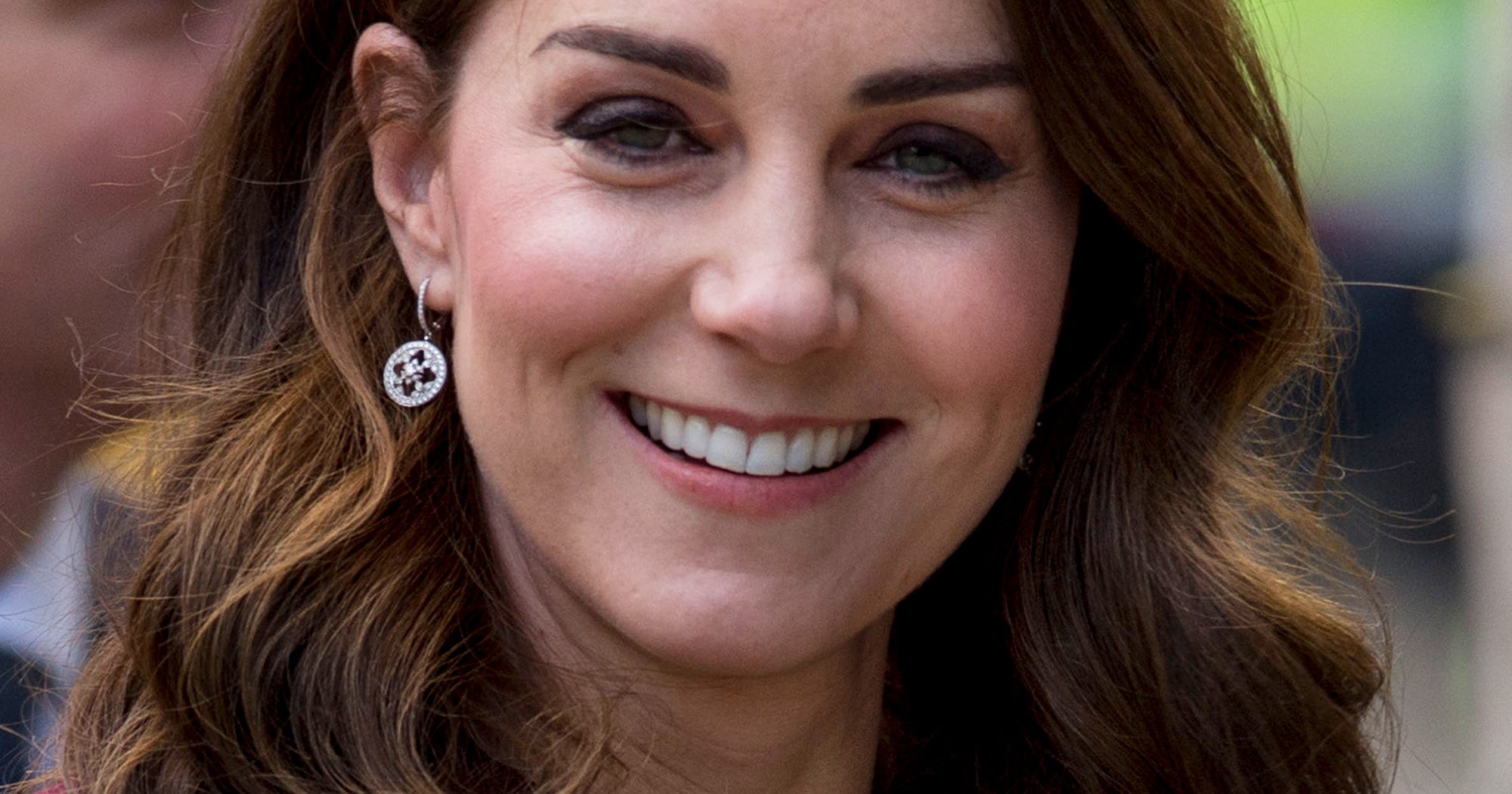 Kate Middleton Short Hair Faux Bob Updo Photo