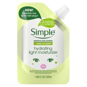 Simple Skincare + Mini Hydrating Light Facial Moisturizer
