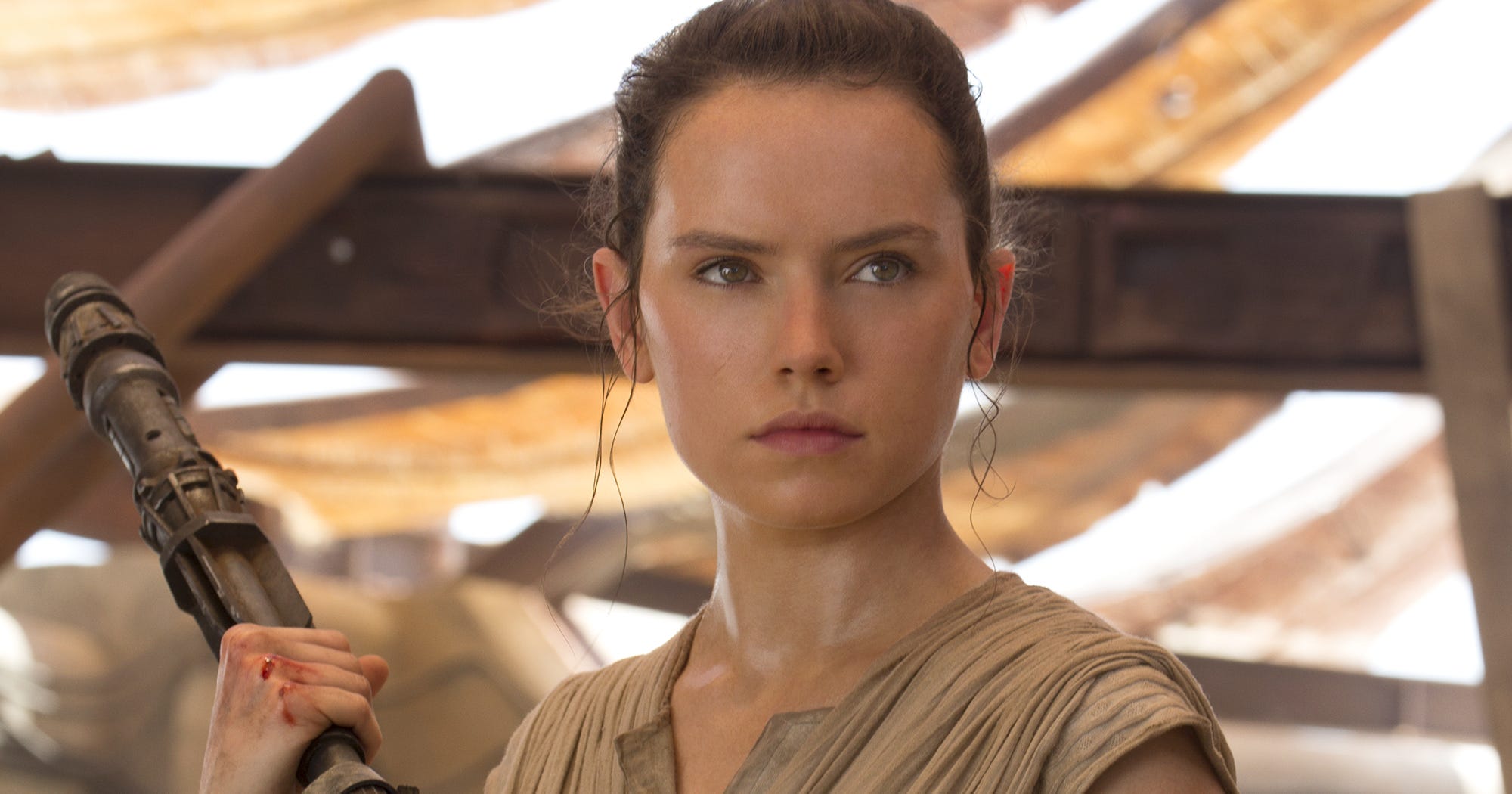 Daisy Ridley Rey Leia Carrie Fisher Death Sad Reaction