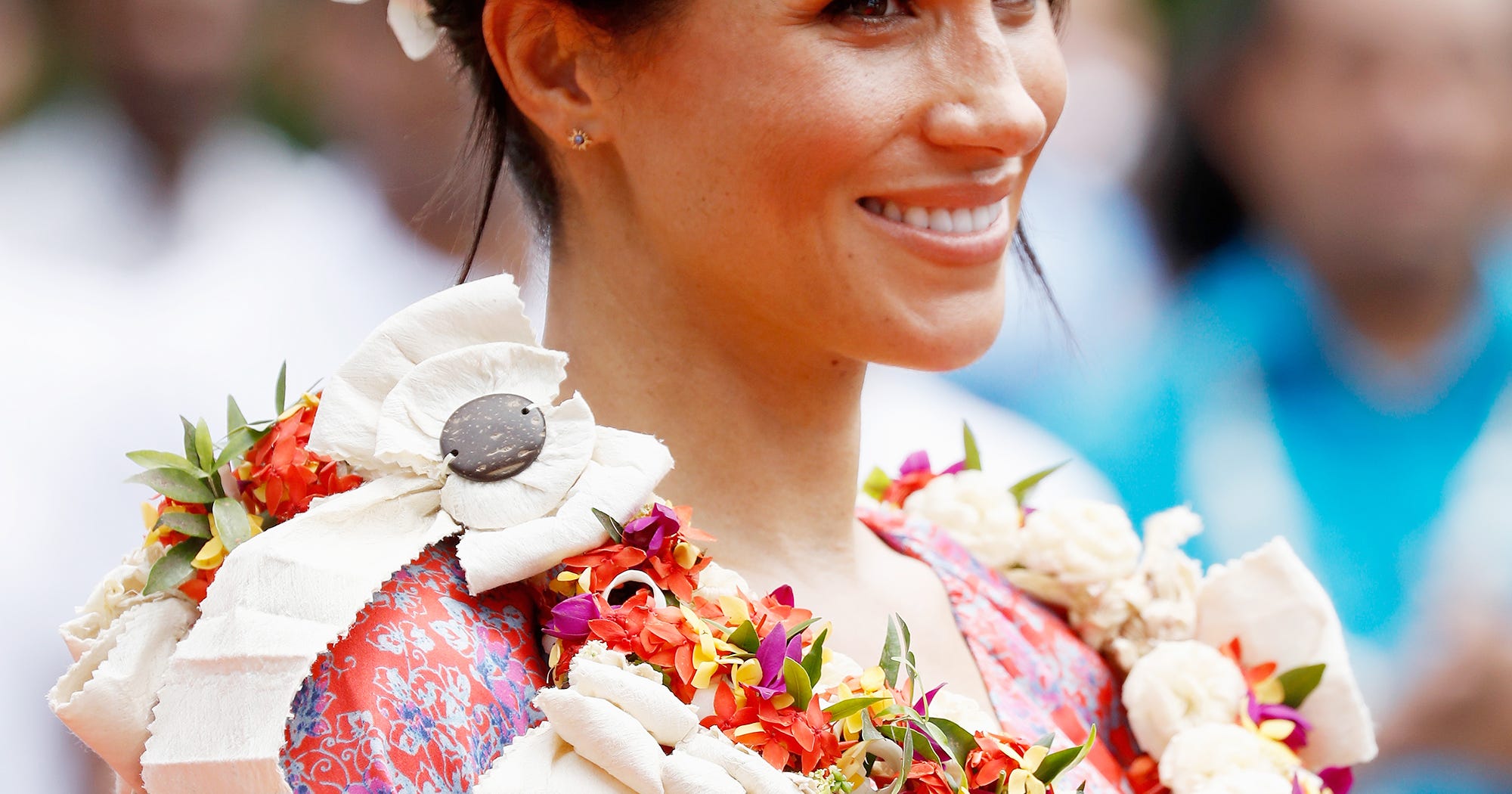 Meghan Markle's Flower Hair Updo Has Special Meaning
