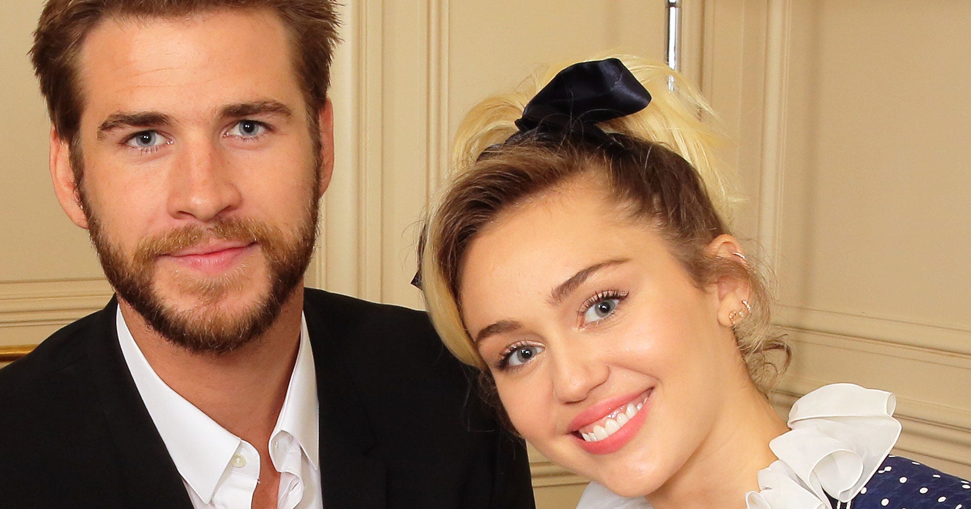 Miley Cyrus Liam Hemsworth First Public Event
