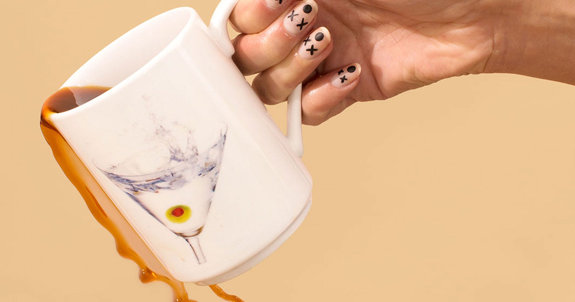 Stop Spilling Coffee Physics Walk Backward Claw Grip