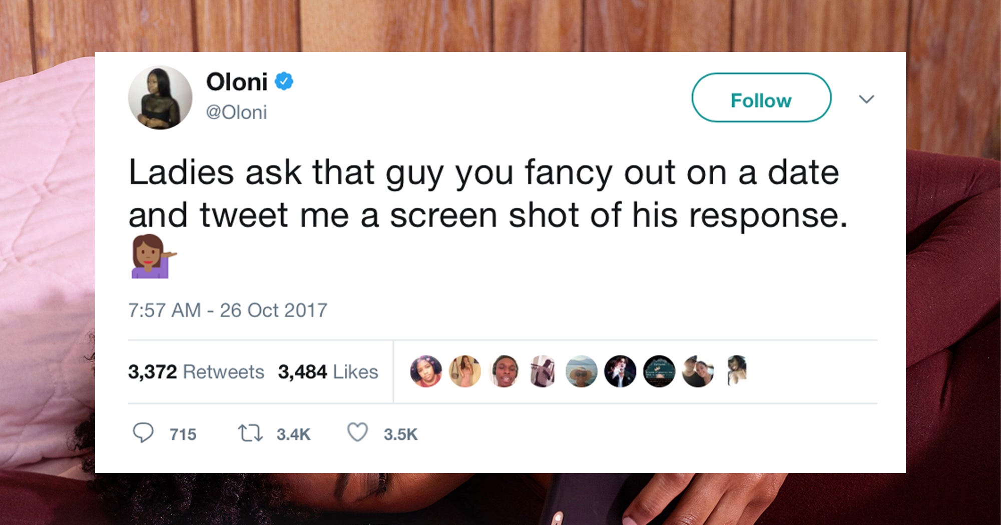 Twitter Challenge Women Ask Crush On Date