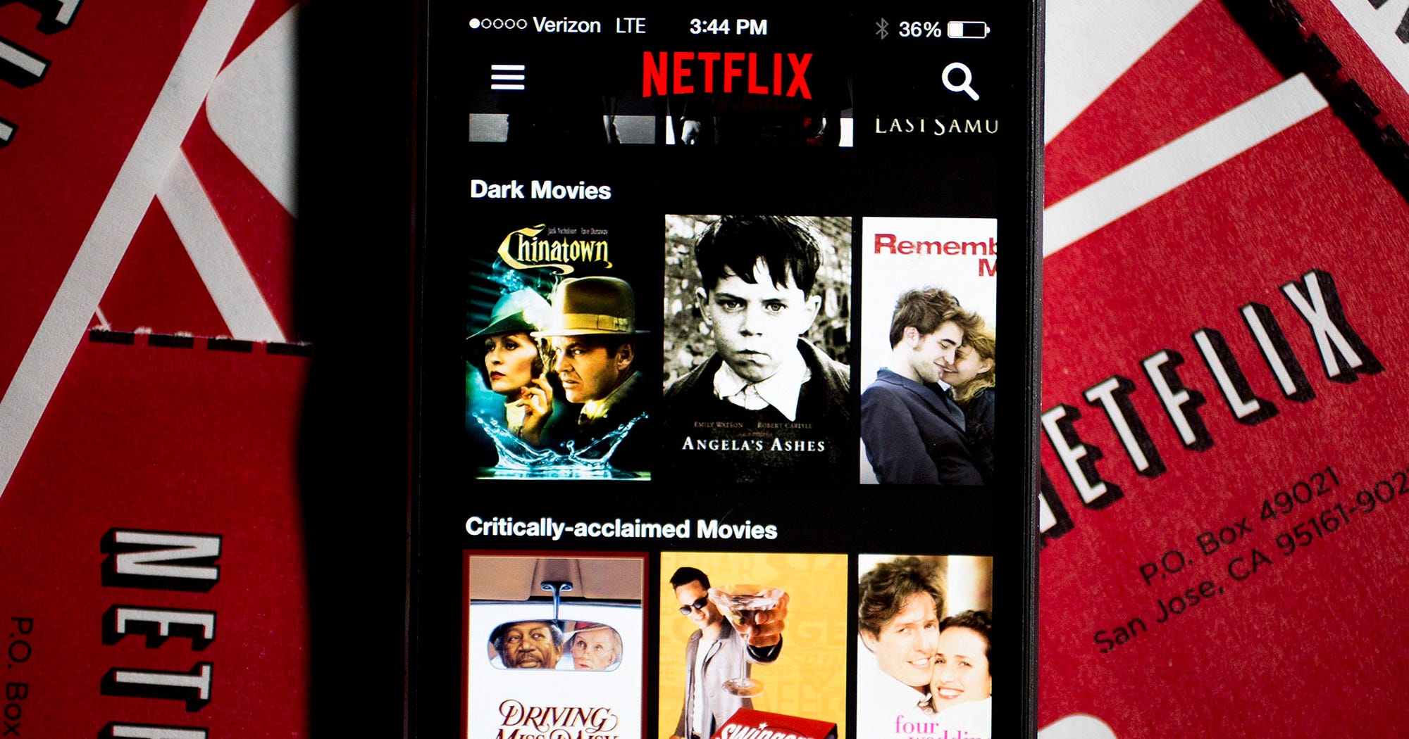 Netflix DVD Delivery Service Throwback