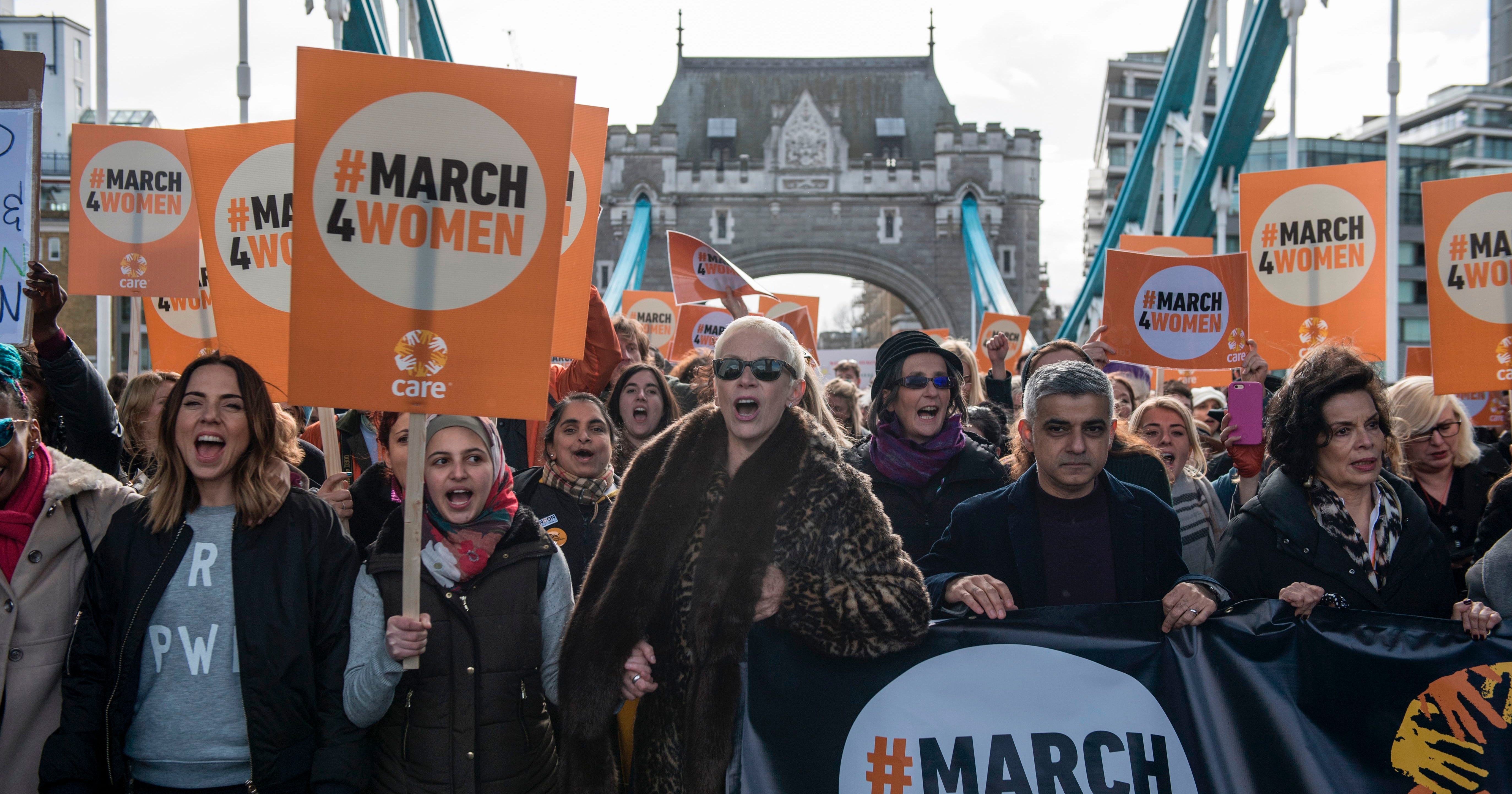 #March4Women London Instagram Pictures - Sadiq Khan
