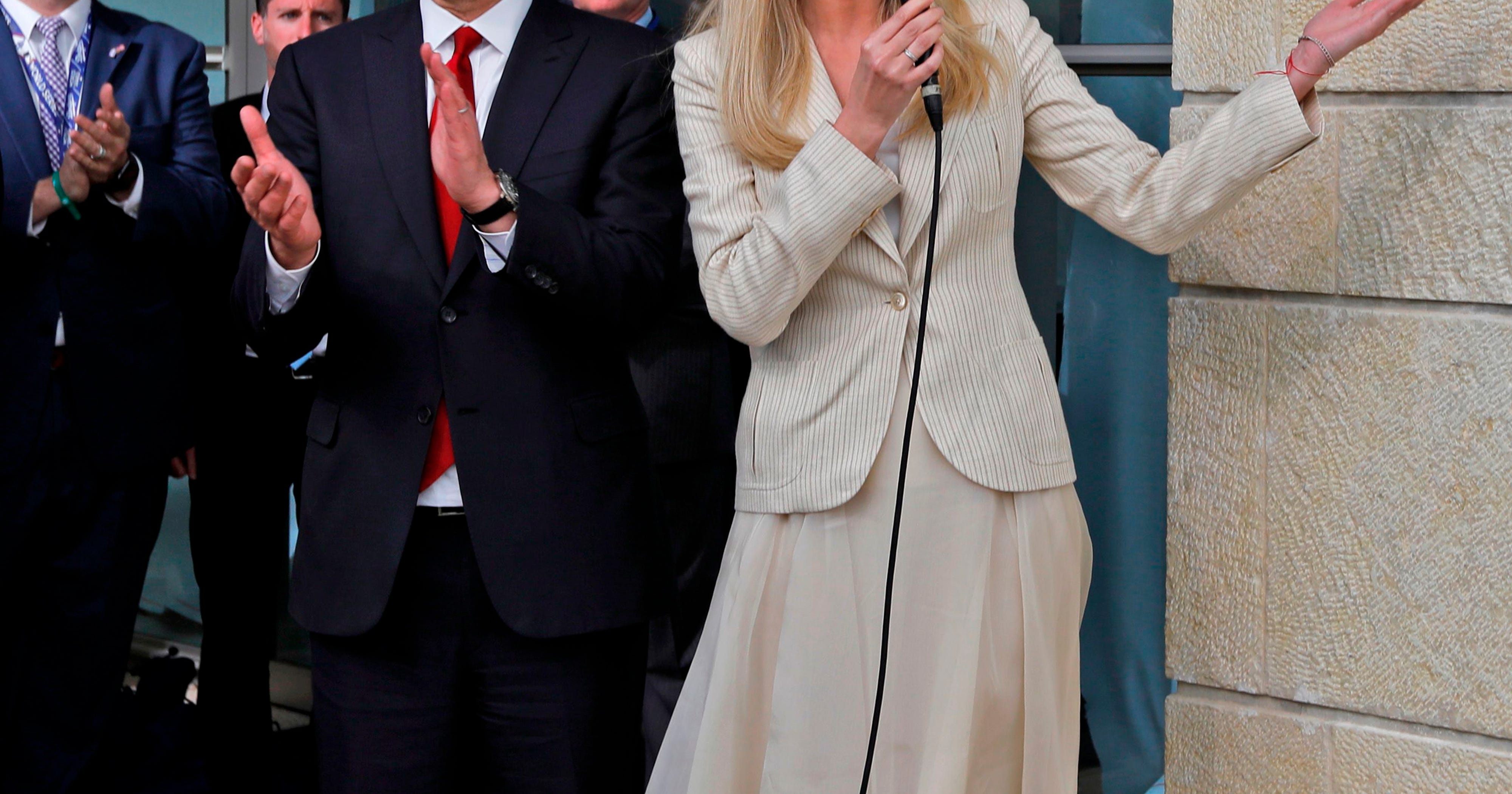 Ivanka Trump Poses For Photos As Israel Kills Dozens