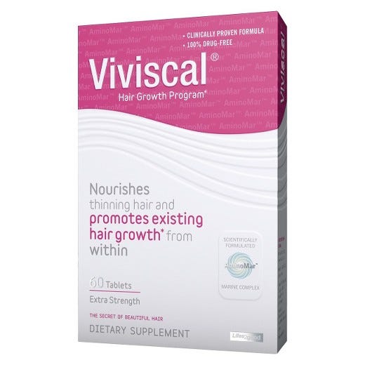 Viviscal + Extra Strength Hair Growth Supplement Tablets