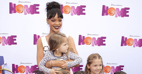 Rihanna Kids Home Premiere Photos - DreamWorks