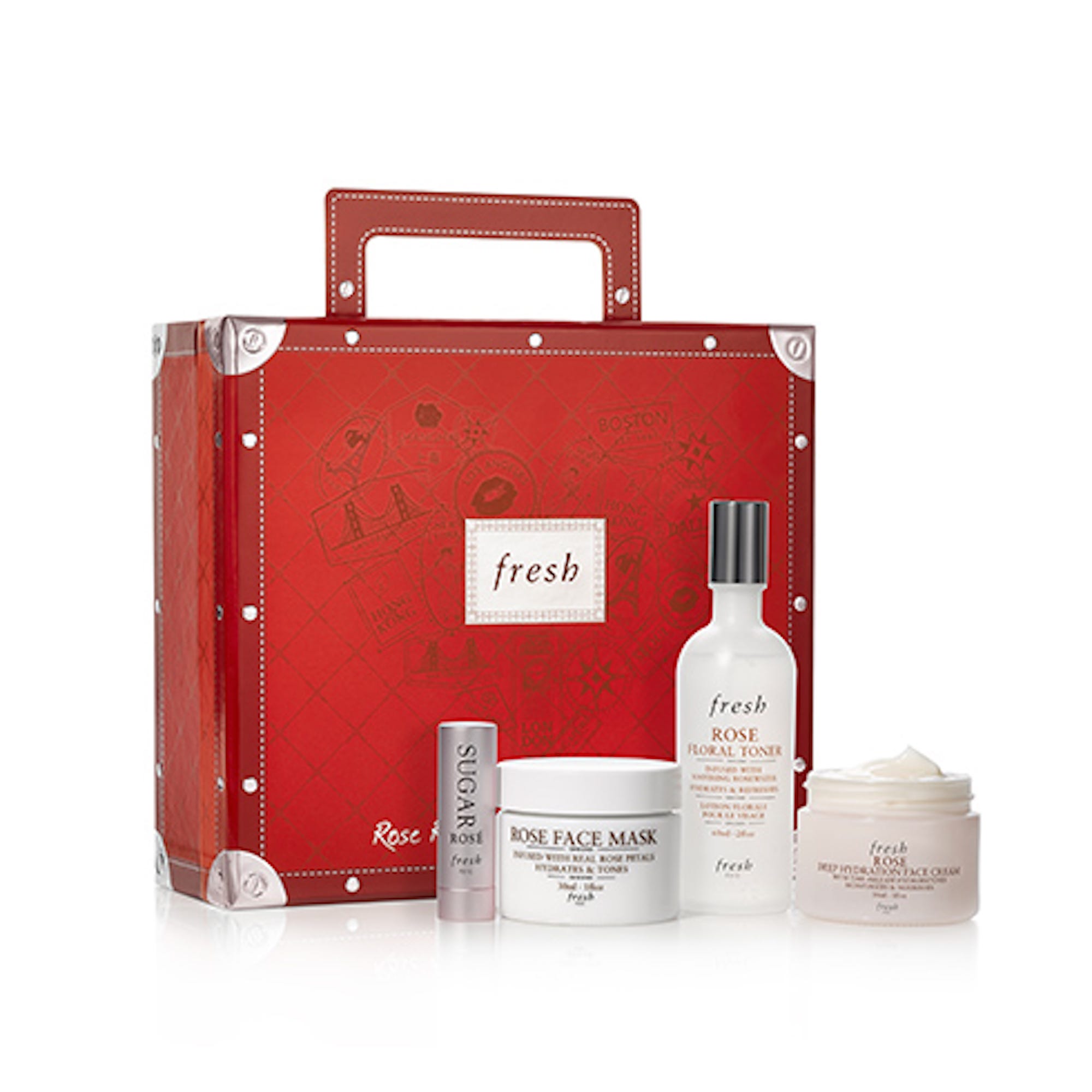 Fresh + Rose Retreat Petal Soft Skin Set