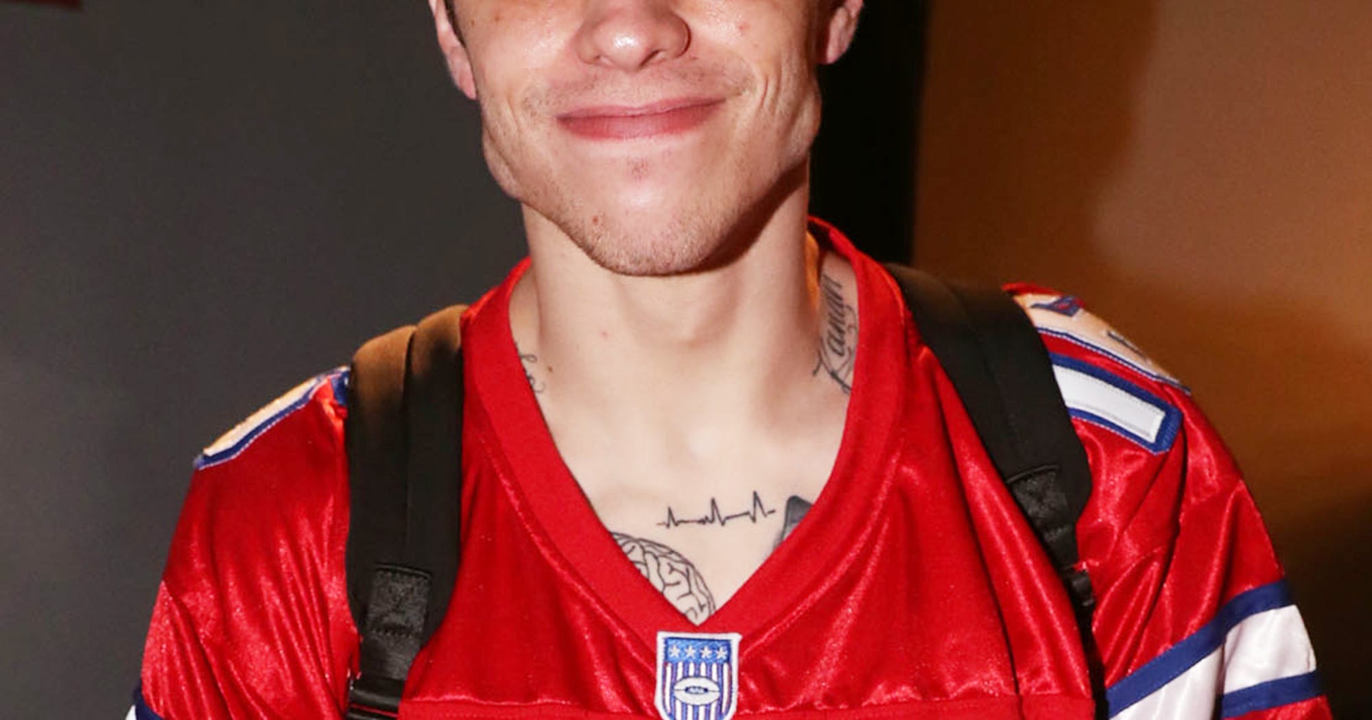 Pete Davidson Debuts New Blonde Hair Color In Venice