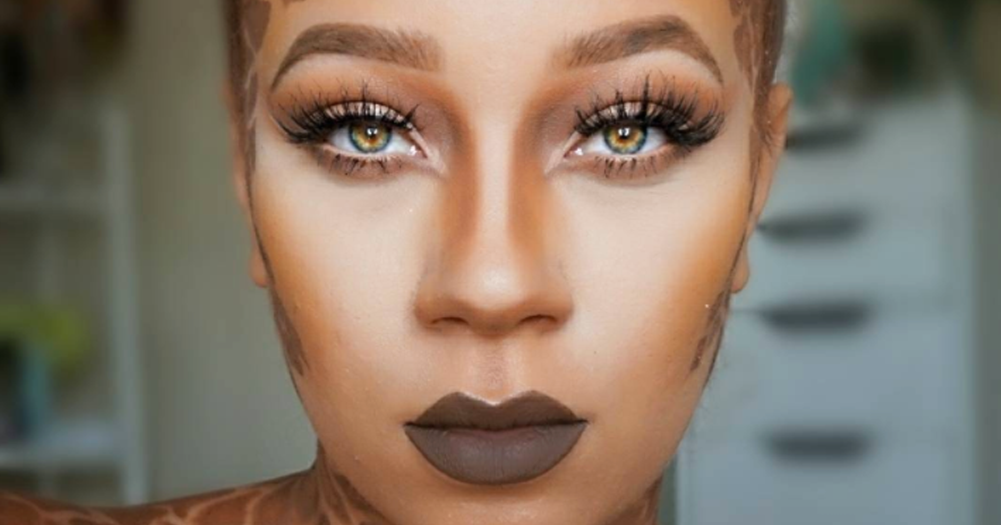 Pinterest Halloween Makeup Looks Giraffe Clown Pixel