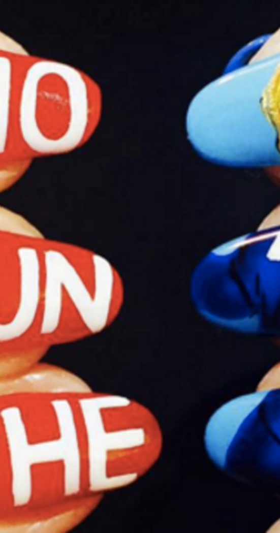 Donald Trump Nail Art Designs Hillary Clinton Election