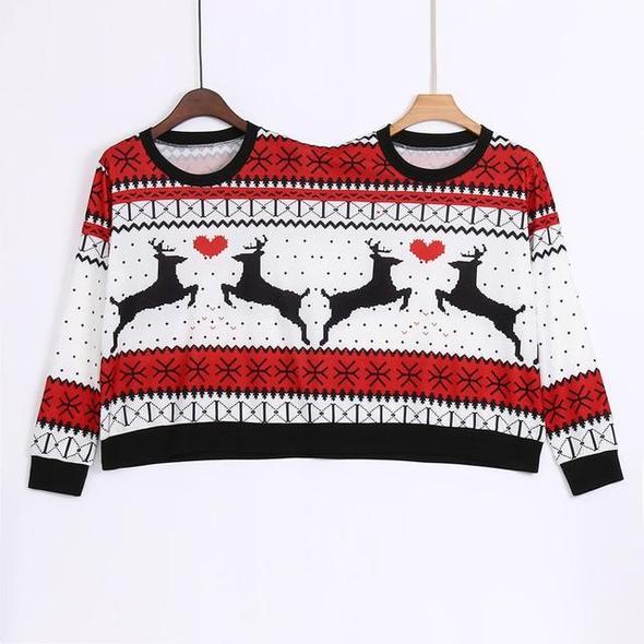Elegant Endeavor + Two Person Christmas Sweater