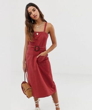 ASOS + Linen Sundress