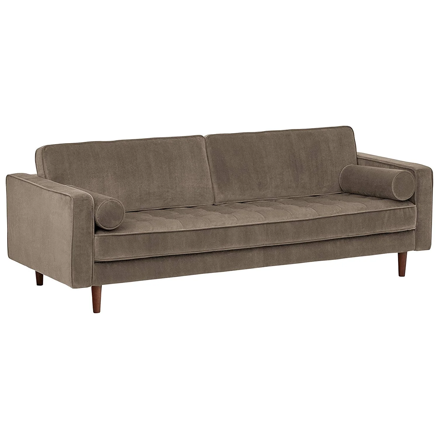 Aidan Velvet Tufted Sofa | Baci Living Room
