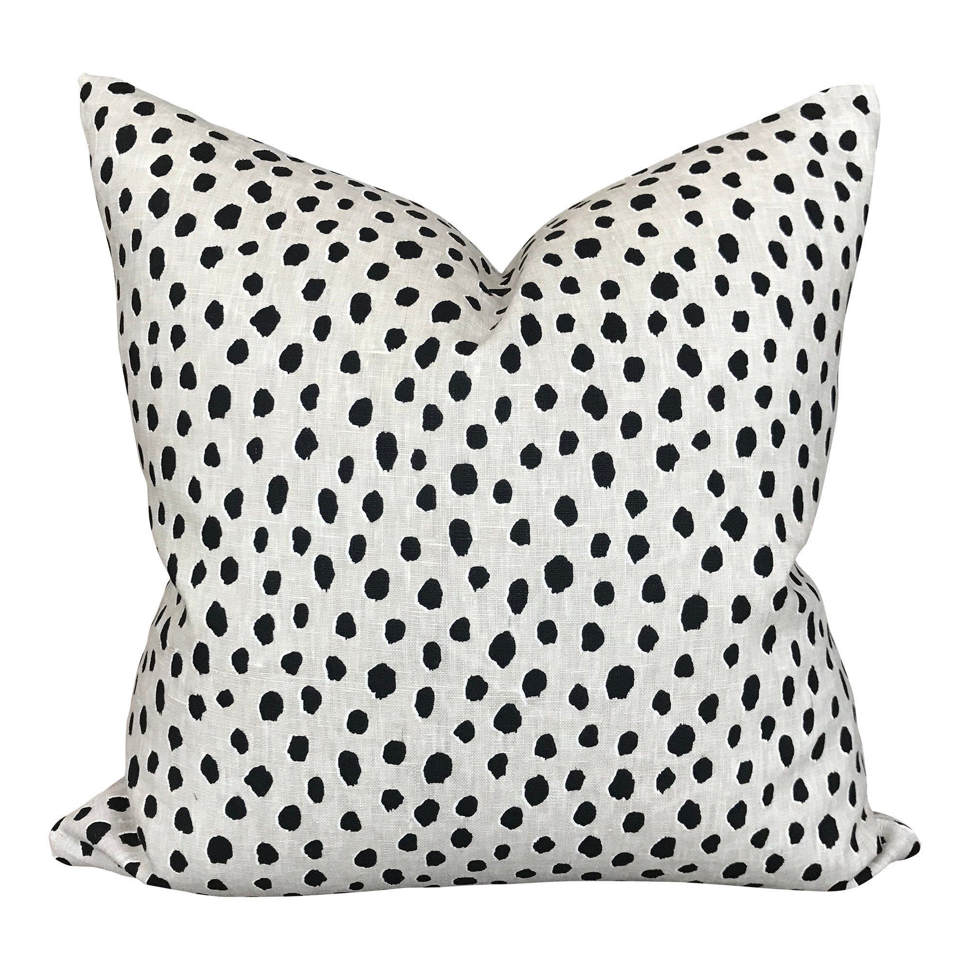 Linen & Cloth + Kate Spade Pardo Fauna Flaxseed Pillow