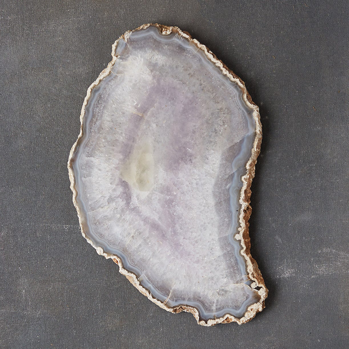 Terrain + Agate Slice Serving Board