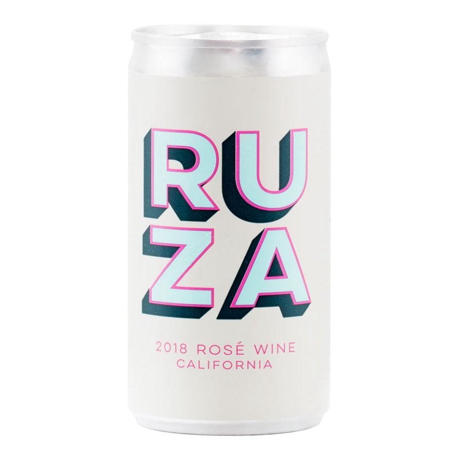 Ruza + Rosé Cans (4-Pack)