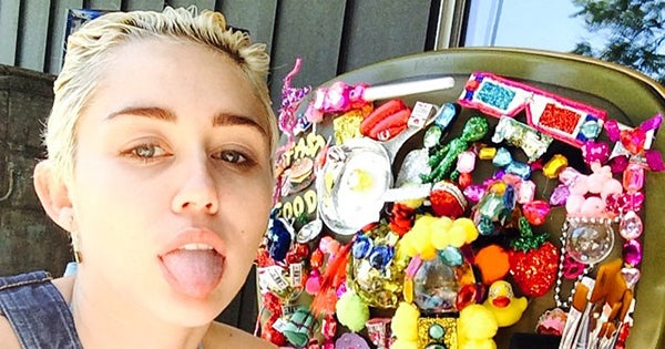 Miley Cyrus Dirty Hippie Art Collection Jeremy Scott