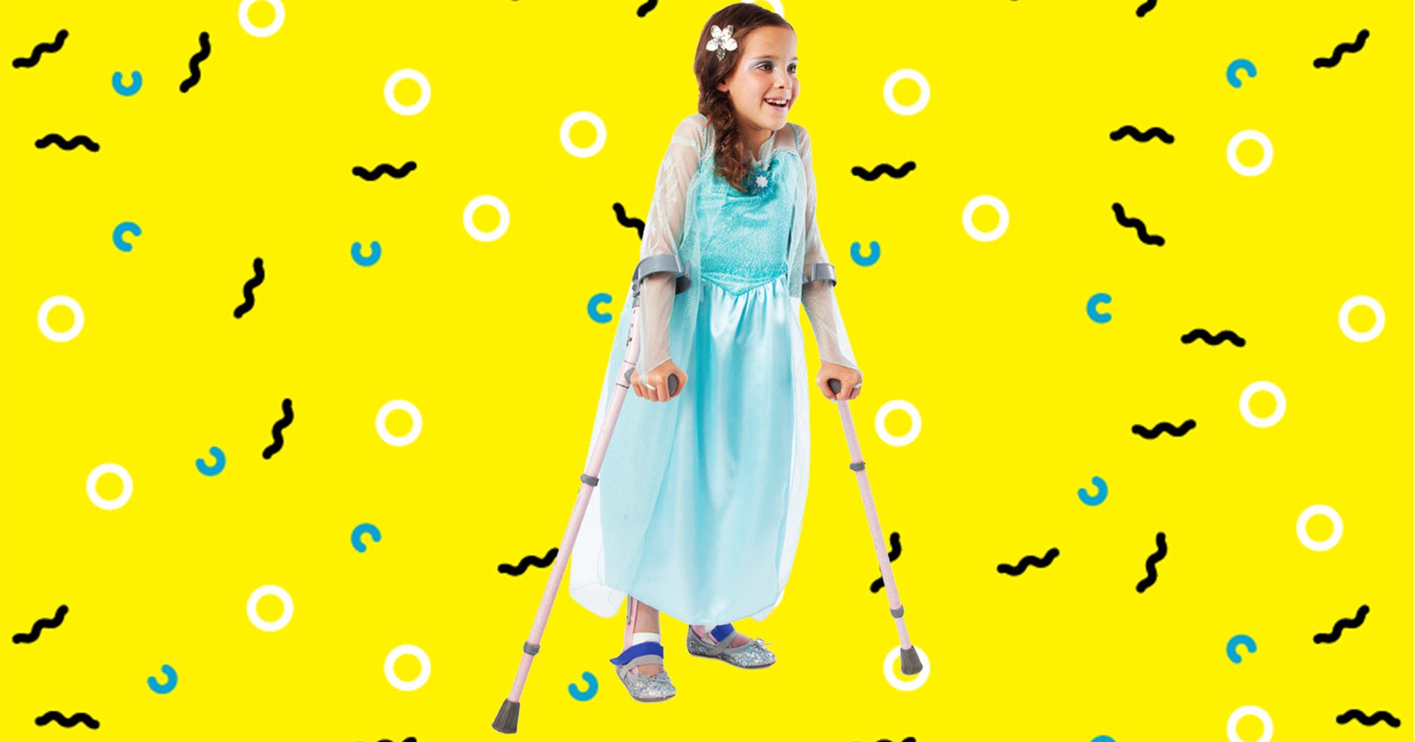 Princess Elsa Target Ad Disabled Child