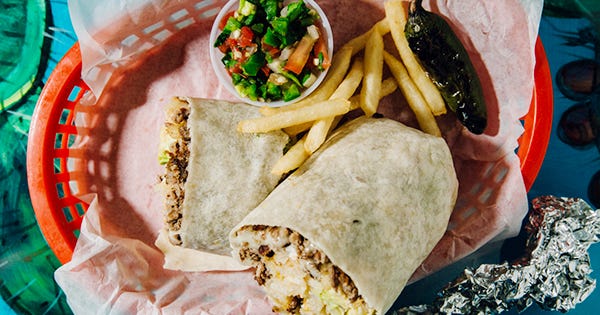 San Francisco Mission-Style Burritos