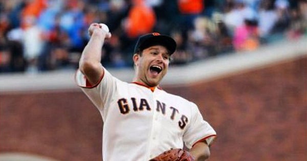Robin Williams World Series First Pitch Billy Crystal