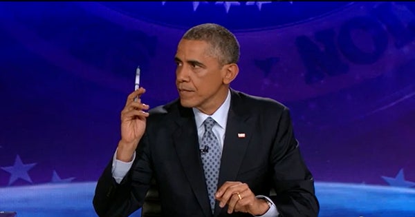 President Obama Colbert Report Prince William