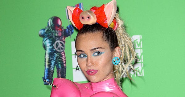 Miley Cyrus Smoking Weed Instagram Photos