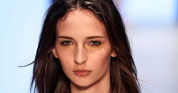 Hangover Makeup Trend NYFW Spring 2016