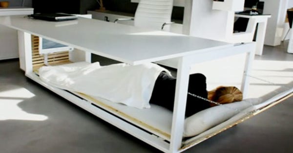 Sleeper Desk Design For Napping