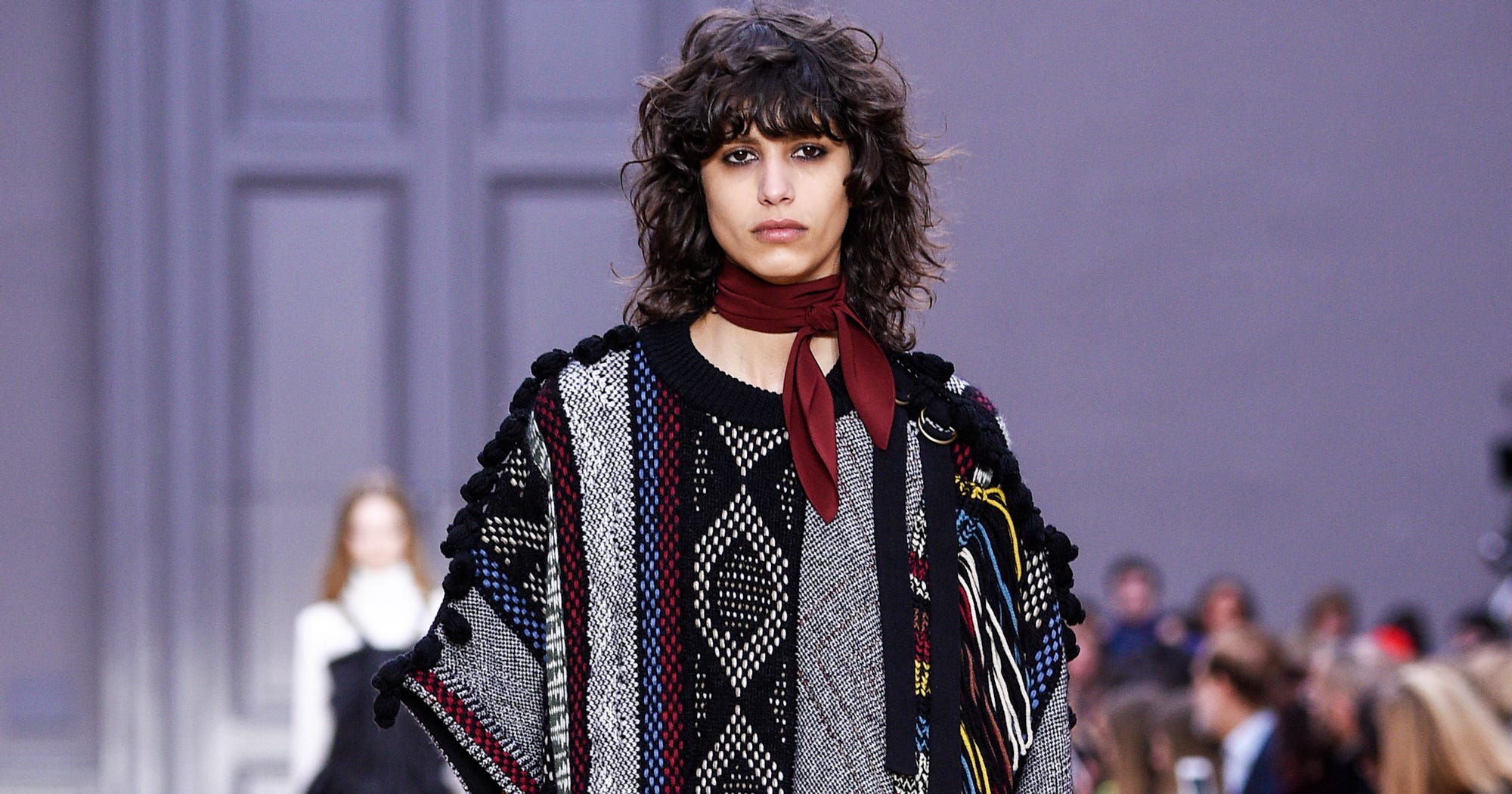 Chloe Fall Winter PFW 2016 French Neck Ties