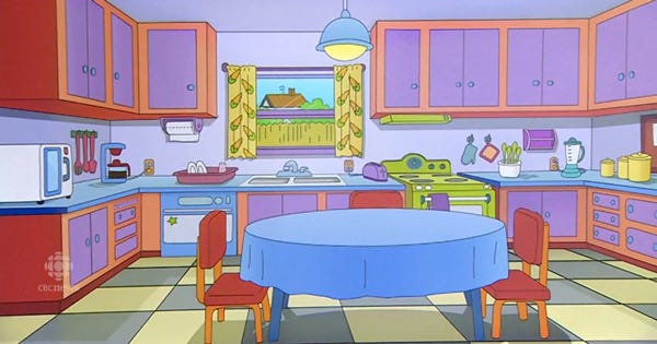 The Simpsons Kitchen Renovation Decor