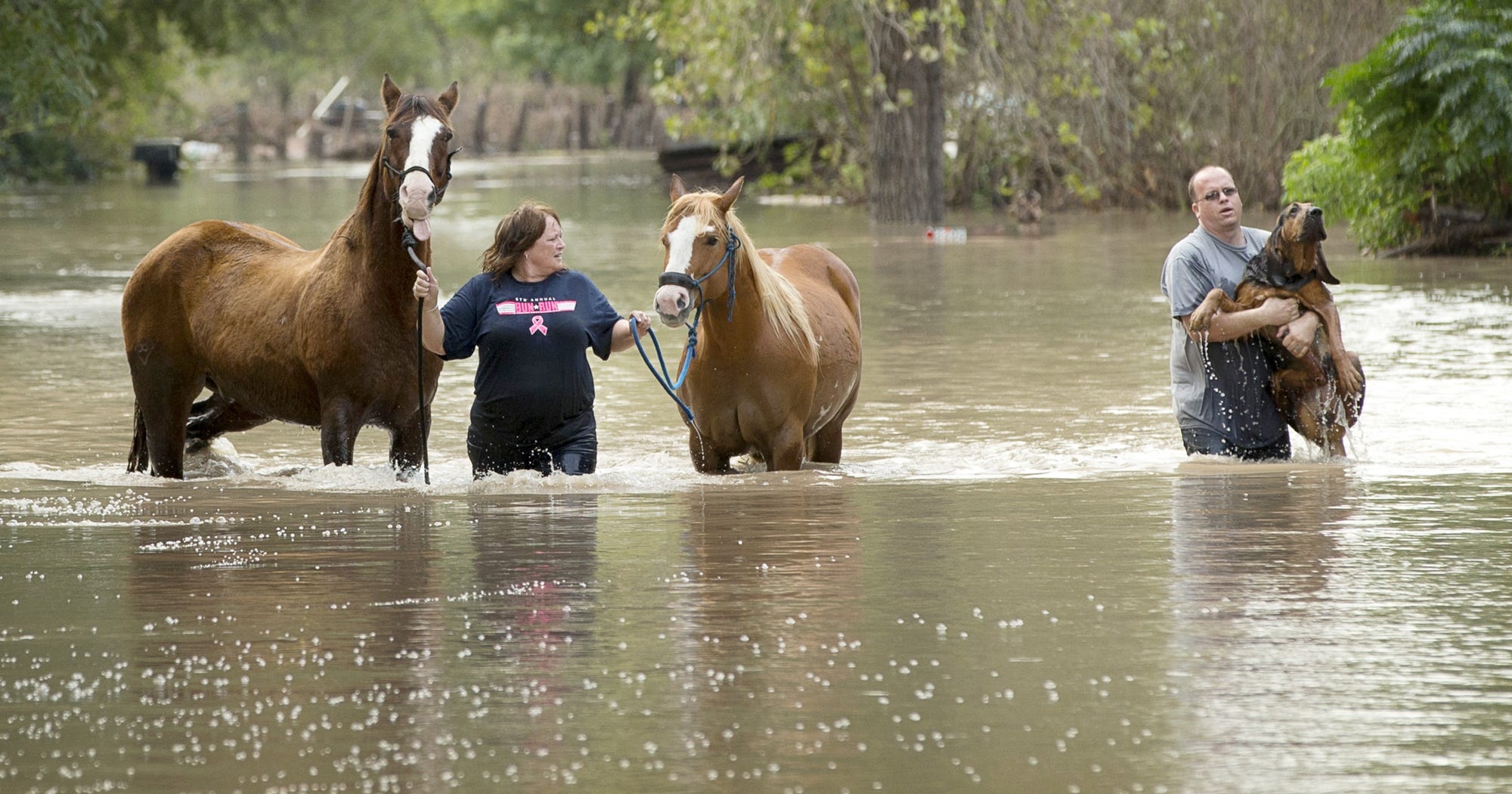 Texas Flood, Tornado Natural Disaster Photos