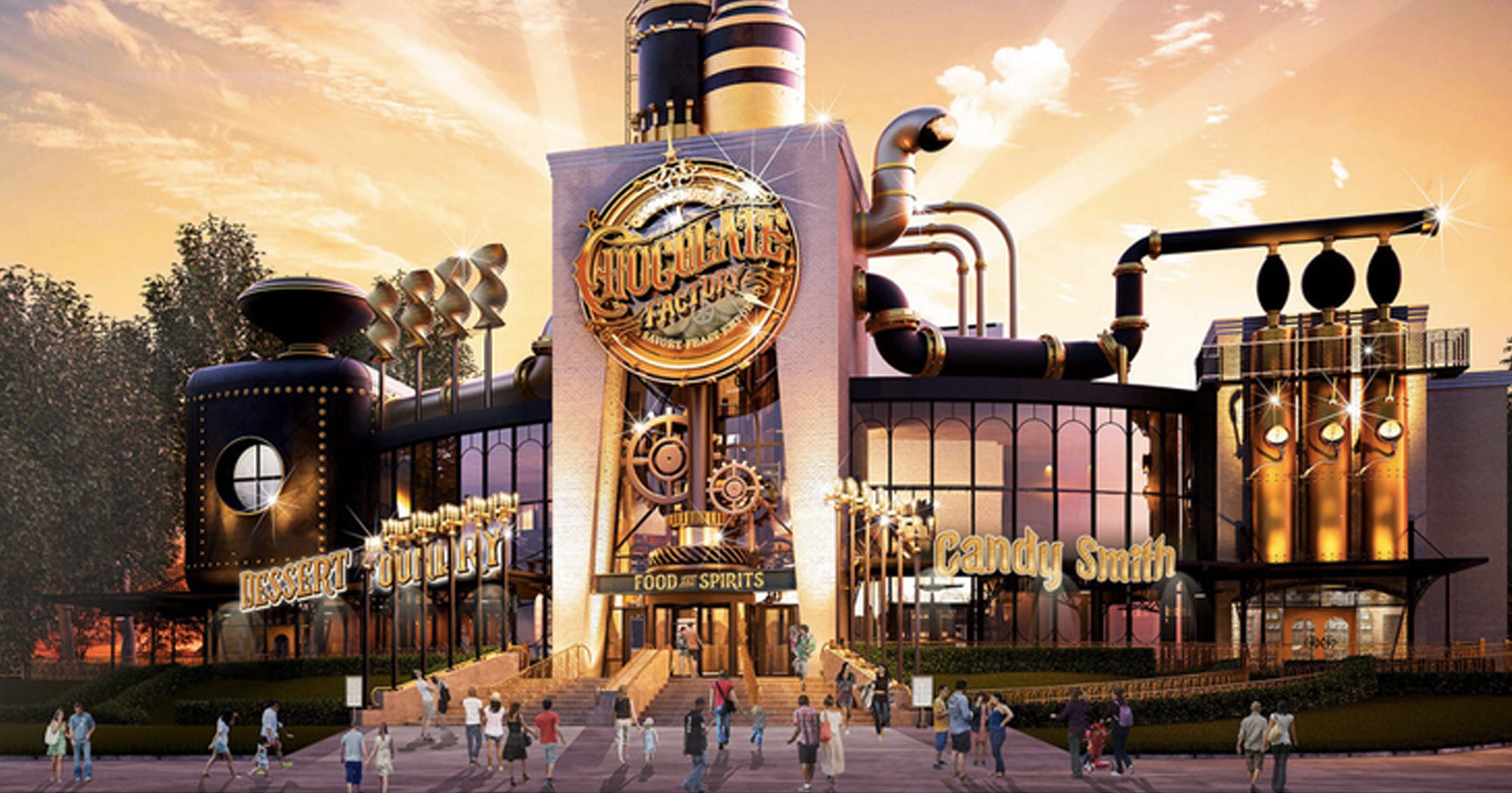 Toothsome Chocolate Factory and Savory Feast Emporium