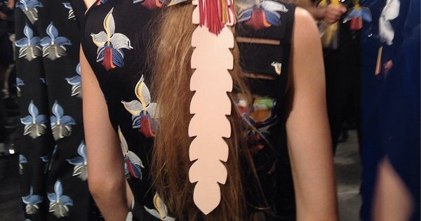 Fendi Hair Milan - Fashion Week Spring 2015