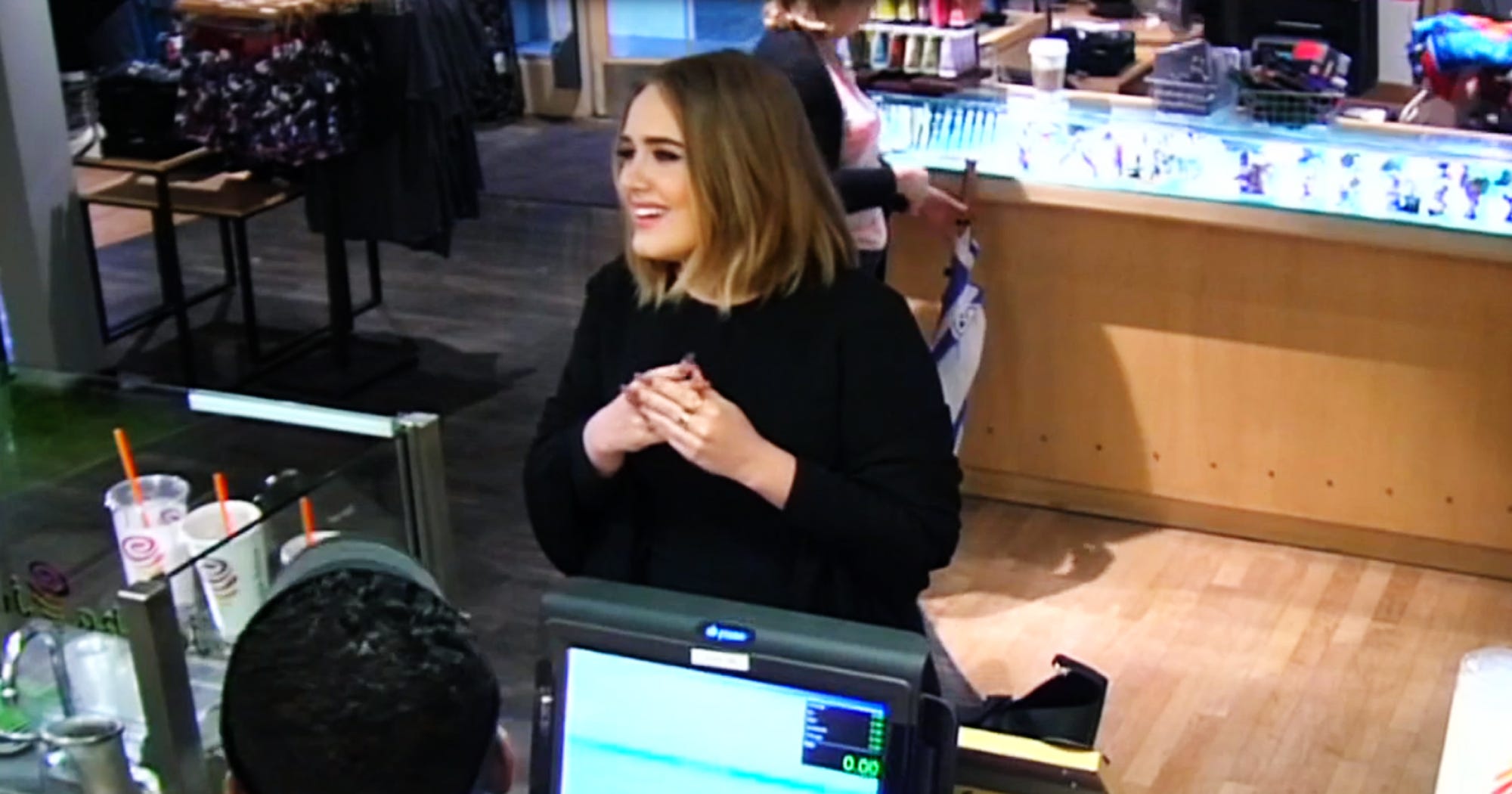 Adele Jamba Juice Prank - Ellen DeGeneres Show