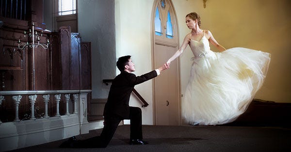 Levitating Dancer Photo Series