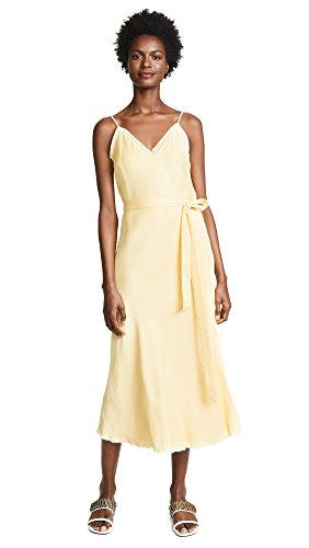 Frame + Tie Slip Dress