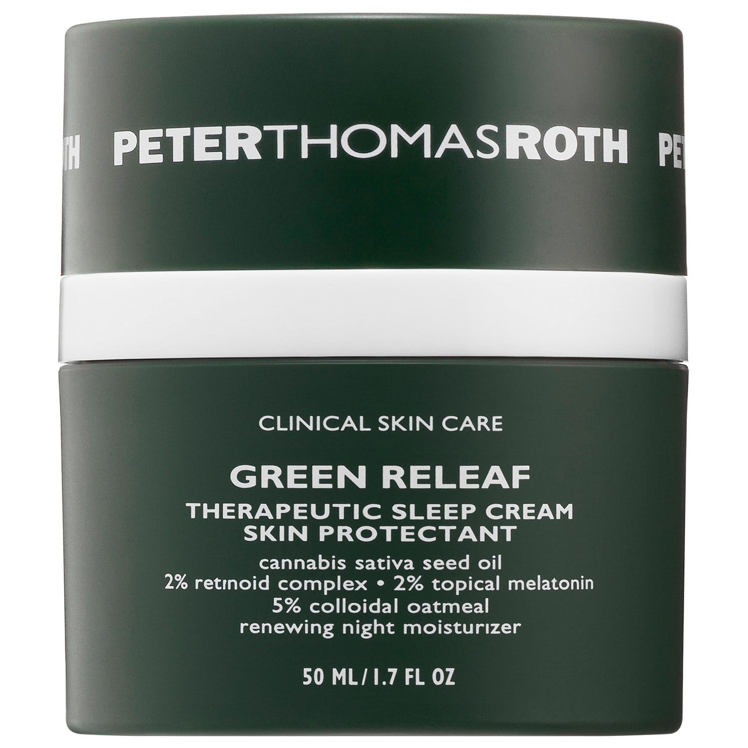 Peter Thomas Roth + Green Releaf Therapeutic Sleep Cream