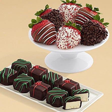 Shari’s Berries + 9 Cheesecake Bites & Half Dozen Strawberries