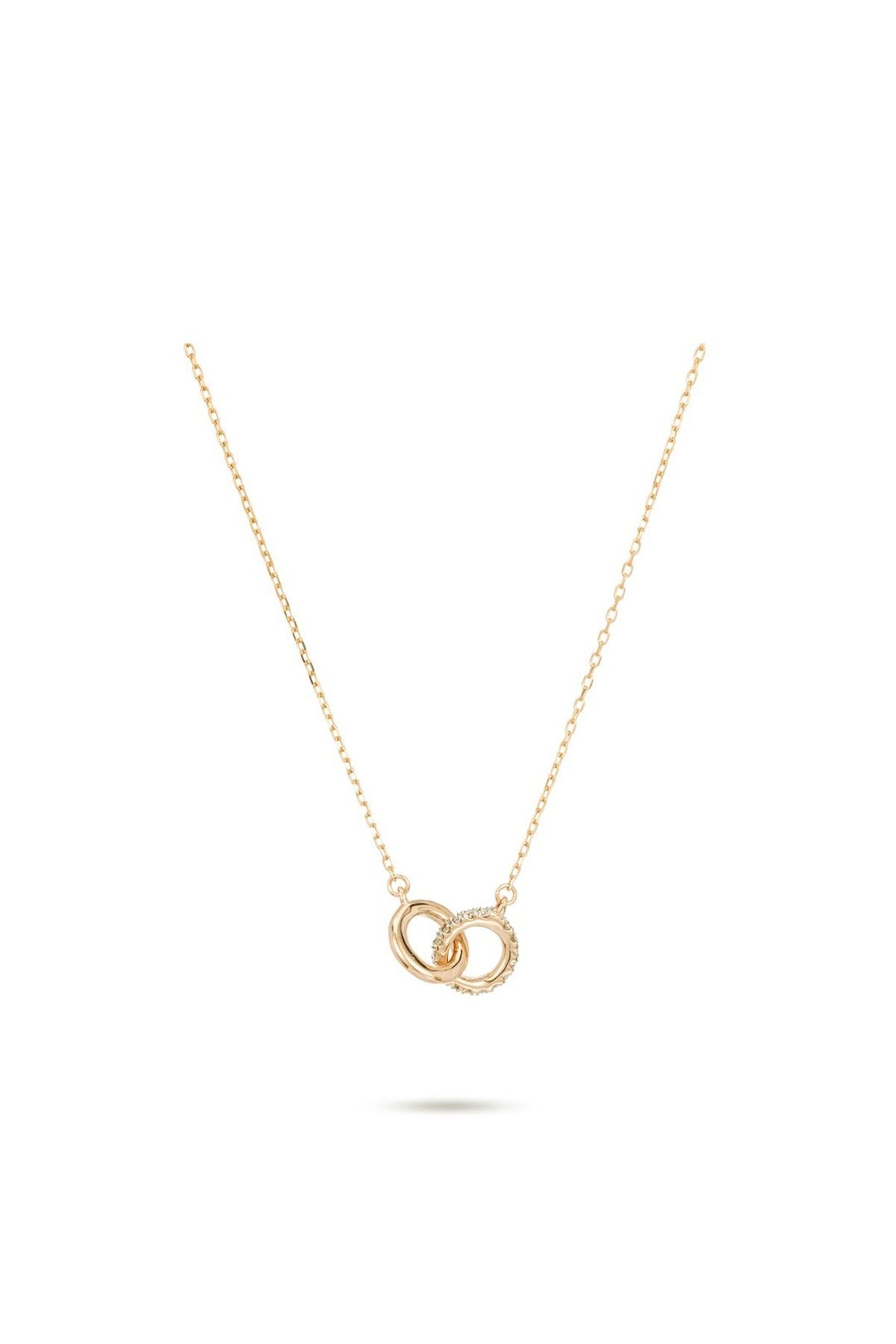 Adina Reyter + Pave Interlocking Loop Necklace