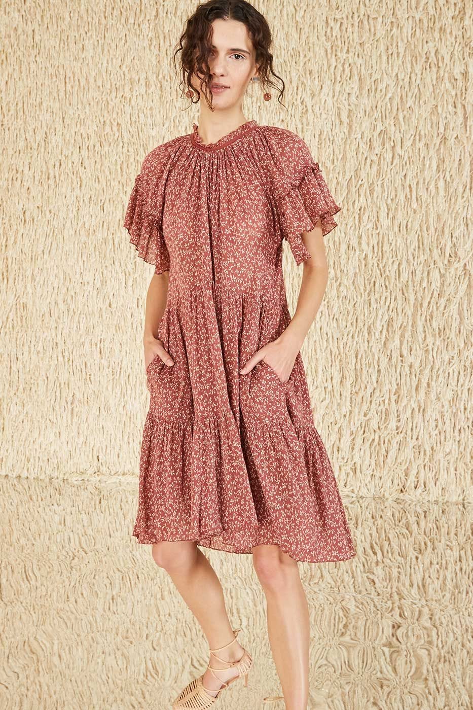 Ulla Johnson + Doris Dress Clay