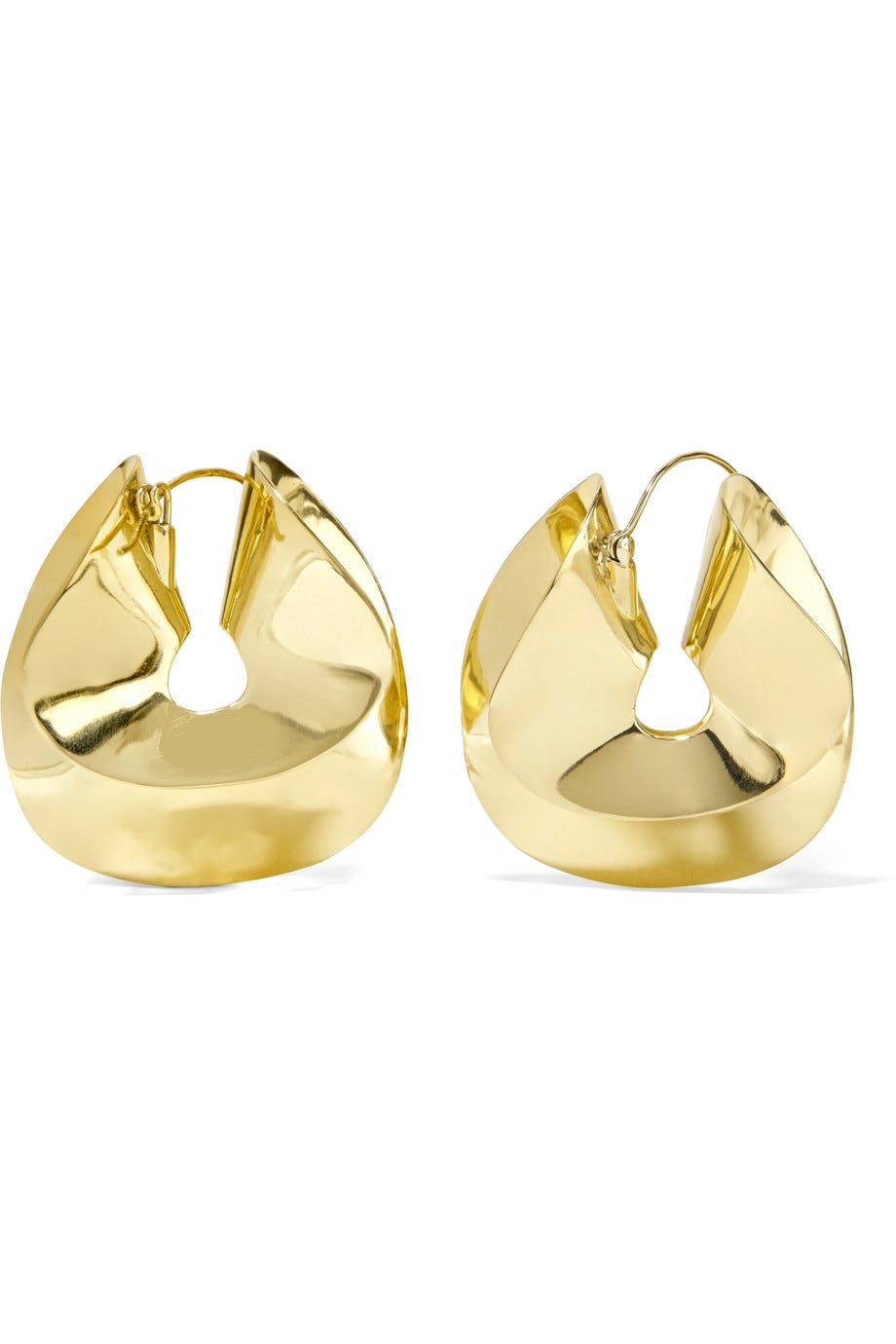 Ellery + Siouxsie gold-plated earrings